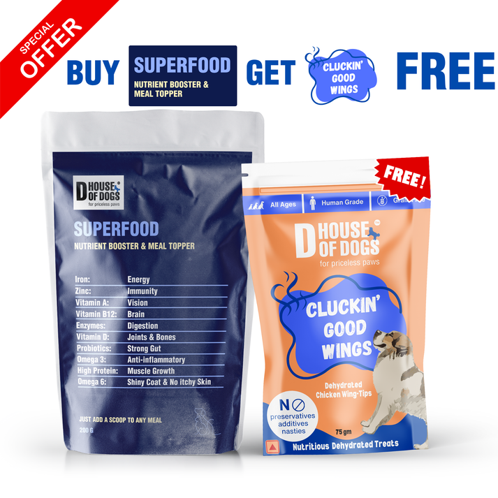 SUPERFOOD - Nutrient Booster & Meal Topper – DHouseOfDogs Store